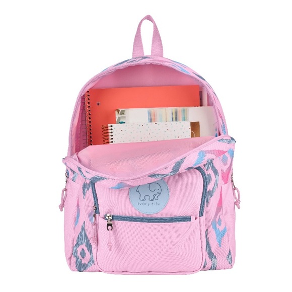 ivory ella | Bags | Nwt Ivory Ella Tribal Ikat Magenta Backpack | Poshmark